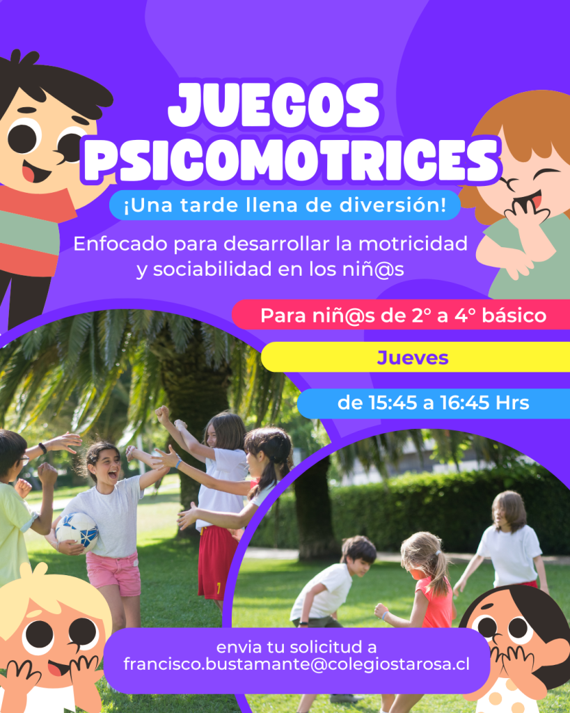 ¡Inscripción Talleres ACLE 2025! - Colegio Santa Rosa